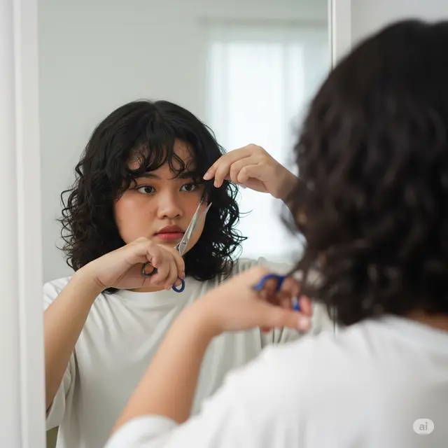 7 Model Rambut Pendek Ikal untuk Wanita Gemuk, Tampil Rapi, Fresh ...