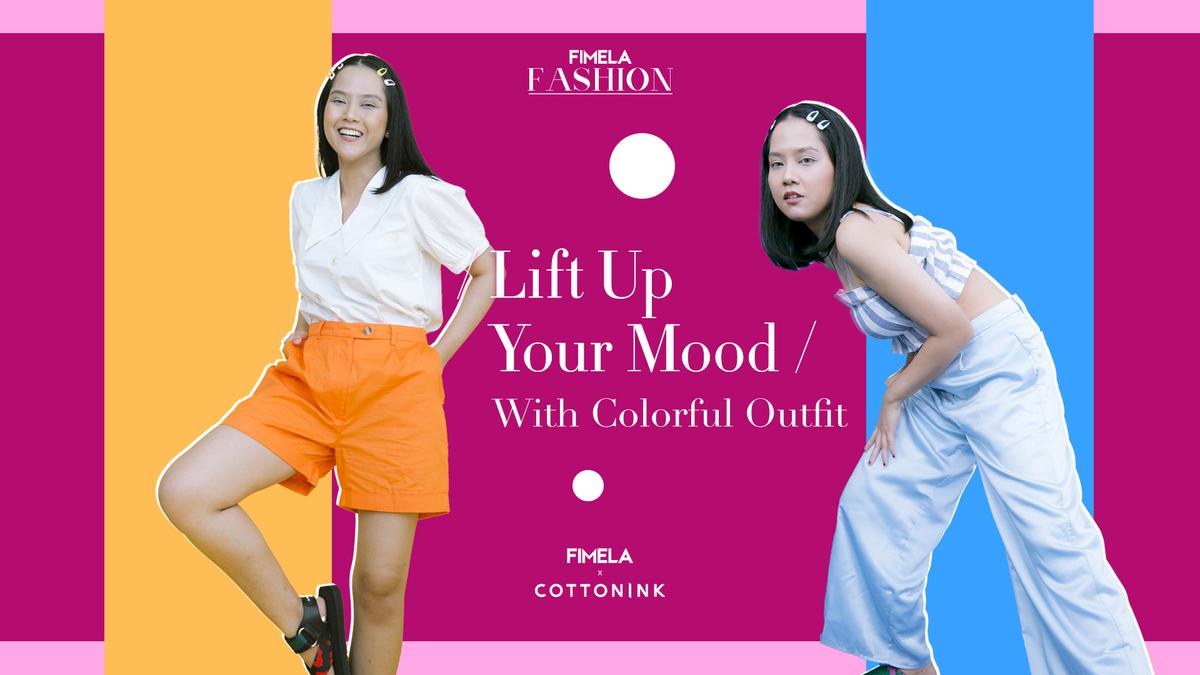 Lift Up Your Mood With Colorful Outfit | Fimela X Cotton Ink