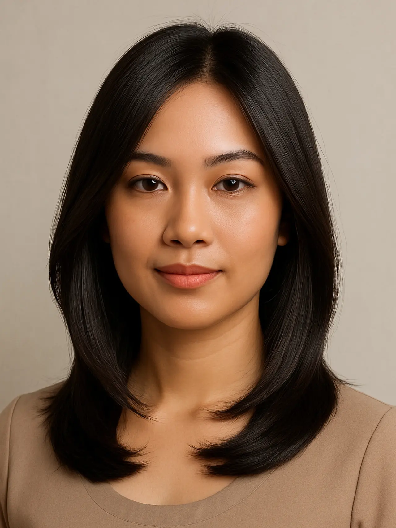 6 Model Rambut Butterfly Cut Sebahu, Jadi Tren Masa Kini - Hot Liputan6.com