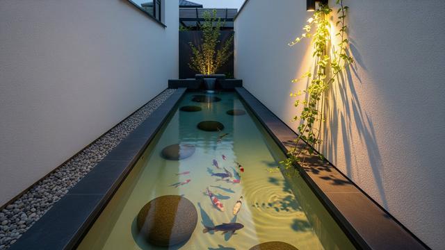 10 Ide Kolam Ikan Minimalis di Lahan Sempit, Bikin Rumah Adem & Elegan