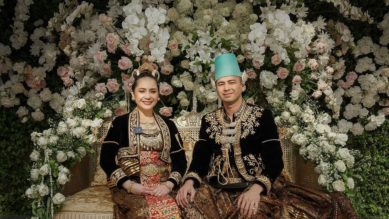 Potret Raffi Ahmad dan Nagita Slavina Kenakan Busana Pengantin Jawa, Serasa Balcony Moment ...