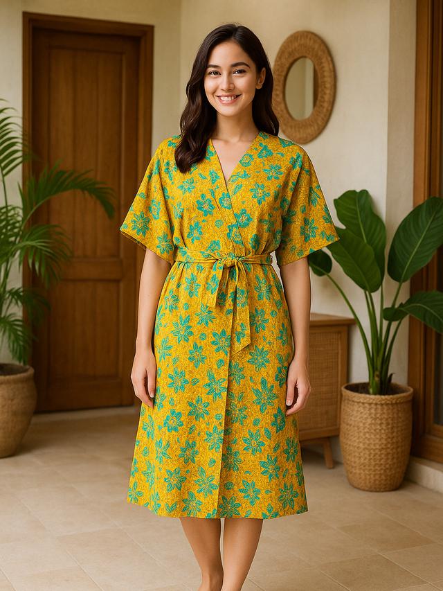 7 Model Daster Batik Kekinian yang Trendi, Tetap Tampil Modis Meski di ...