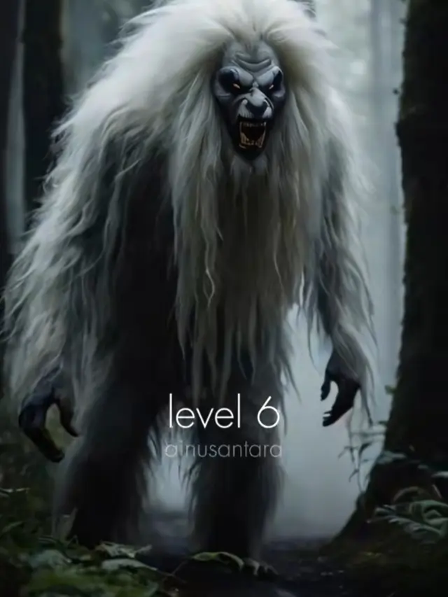 6 Gambaran Genderuwo Pakai AI Ini Bikin Merinding, Ada yang Berbulu ...