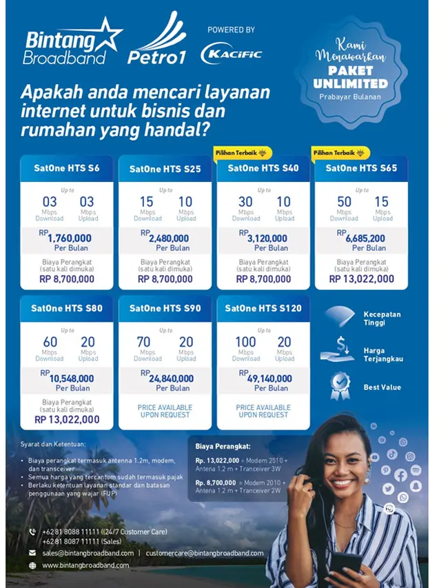 Cepat, Mudah, dan Terjangkau, Kacific Jadi Rekomendasi Layanan Internet ...