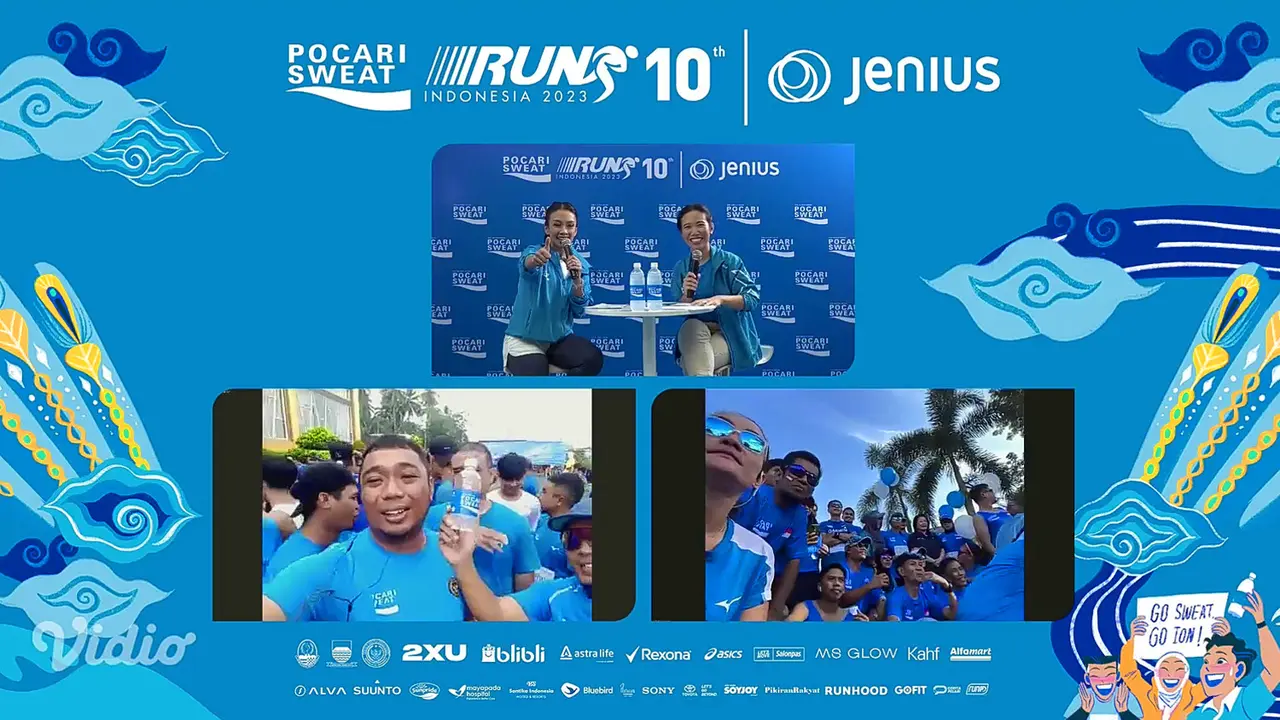Kemeriahan POCARI SWEAT RUN INDONESIA 2023 yang Diikuti oleh 27.398 ...
