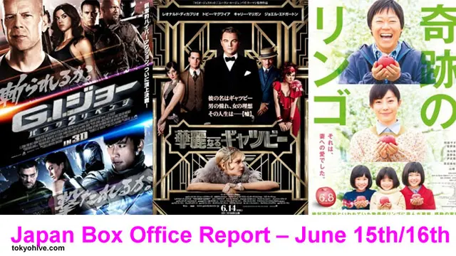 The Great Gatsby Injak Kiseki no Ringo di Box Office Jepang - ShowBiz ...