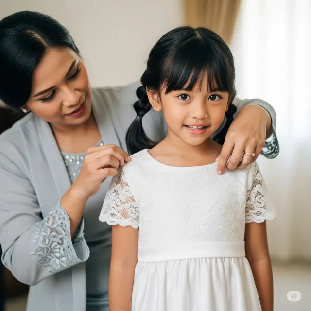 7 Model Satin Brokat Terpopuler untuk Anak-Anak: Panduan Memilih Busana untuk Pesta Anak - Hot ...