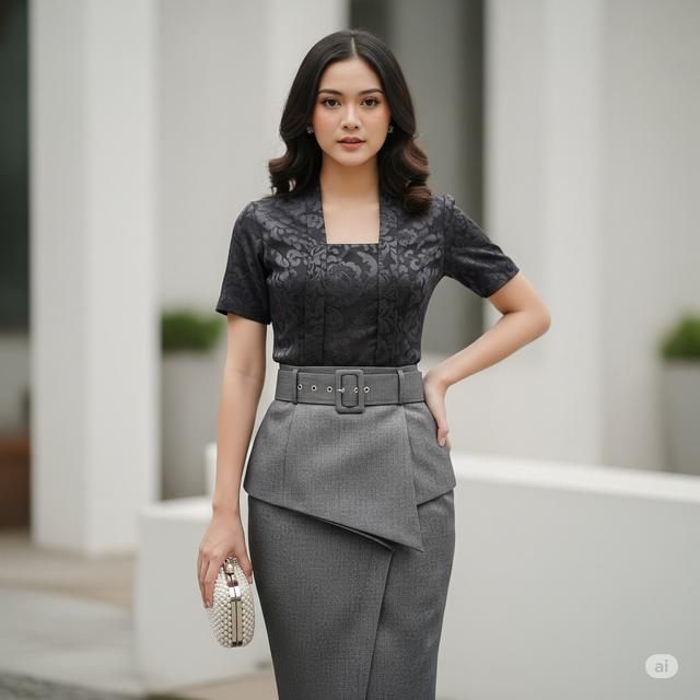 15 Model Rok Kebaya Kekinian 2025, Paduan Sempurna untuk Kebaya Formal ...