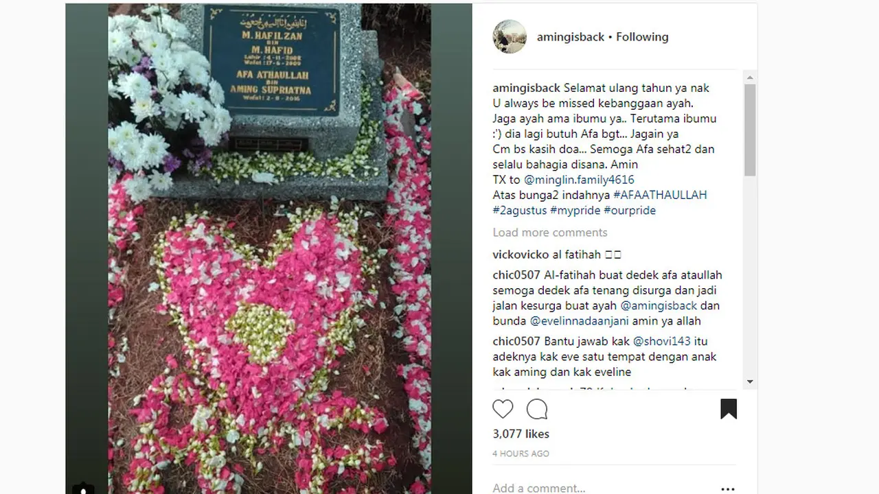 Mengenang Mendiang Anak, Aming Curhat soal Mantan Istri - ShowBiz ...