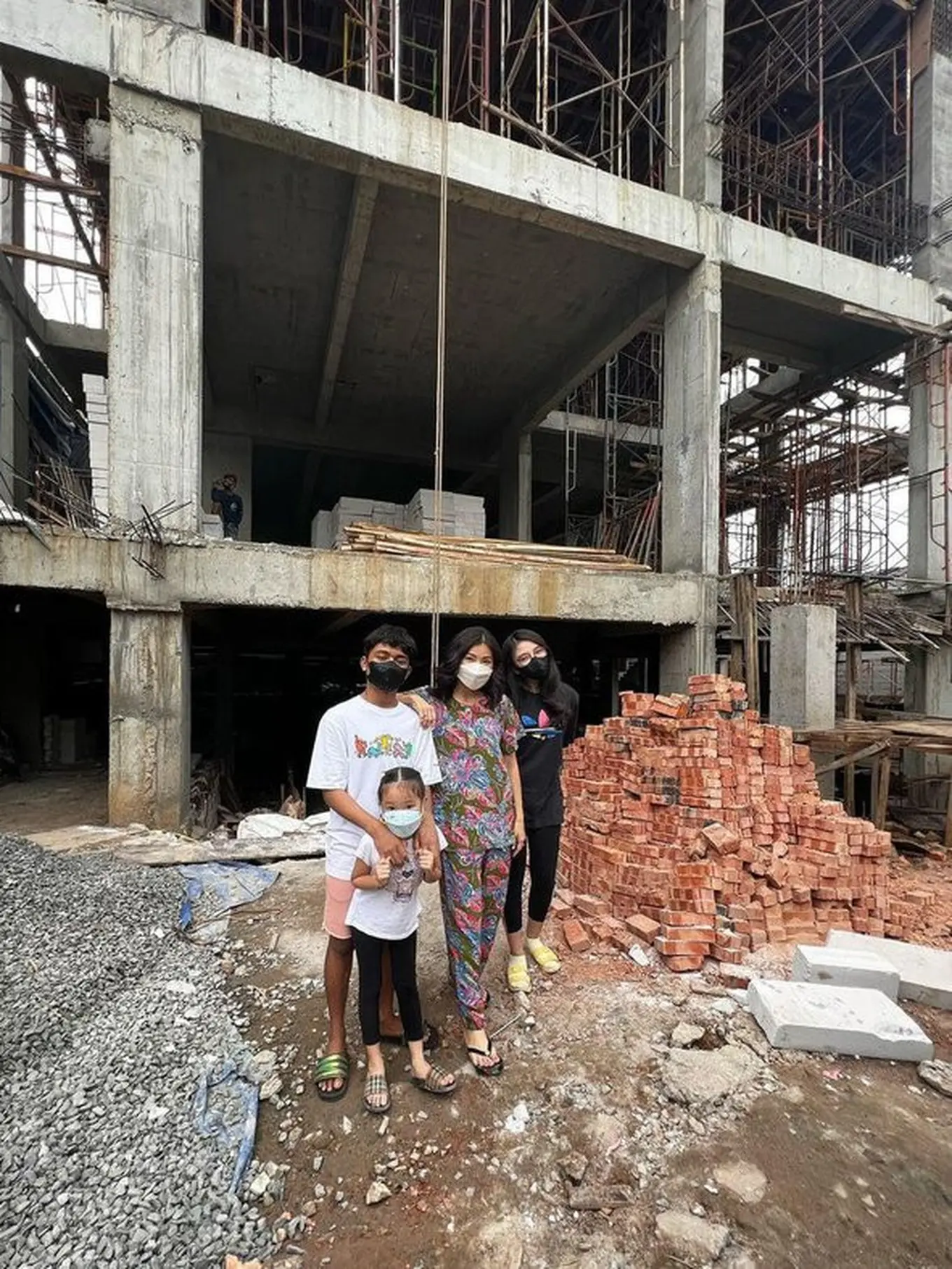 Potret Rumah Ruben Onsu dan Sarwendah yang Sedang Dibangun, Bakal Punya ...