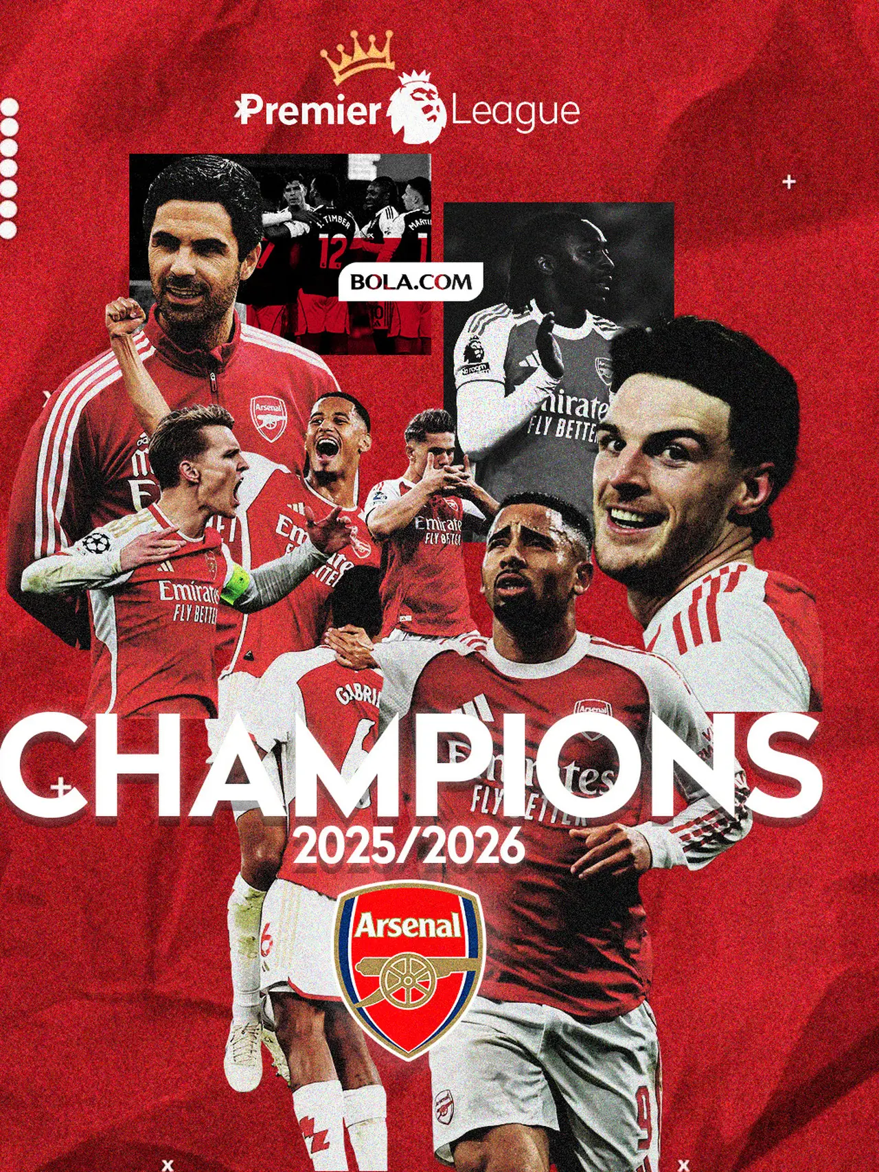 Lima Laga Kunci yang Mengantar Arsenal Juara Liga Inggris 2025/2026