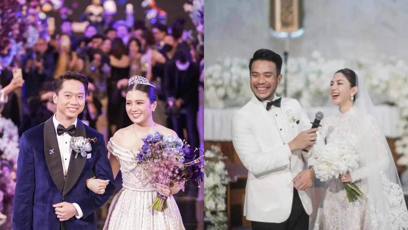 Adu Kemeriahan Pesta Pernikahan Valencia Tanoesoedibjo dan Jessica Mila