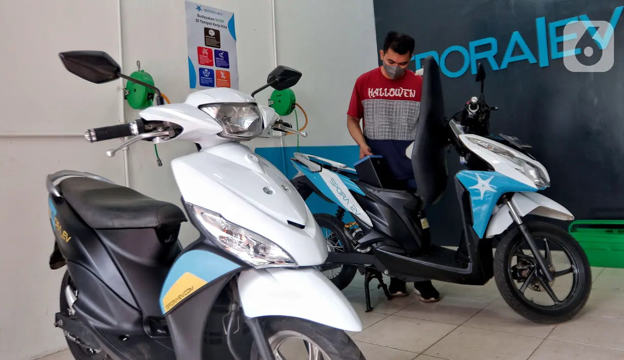 Pemerintah Sebar Subsidi Konversi Motor Listrik Sebesar Rp 7 Juta ...