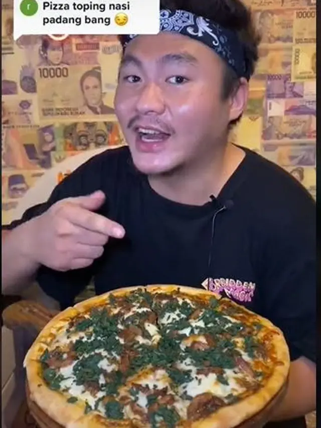 Viral Pria Bikin Pizza Topping Rendang, Hasilnya Menggugah Selera ...