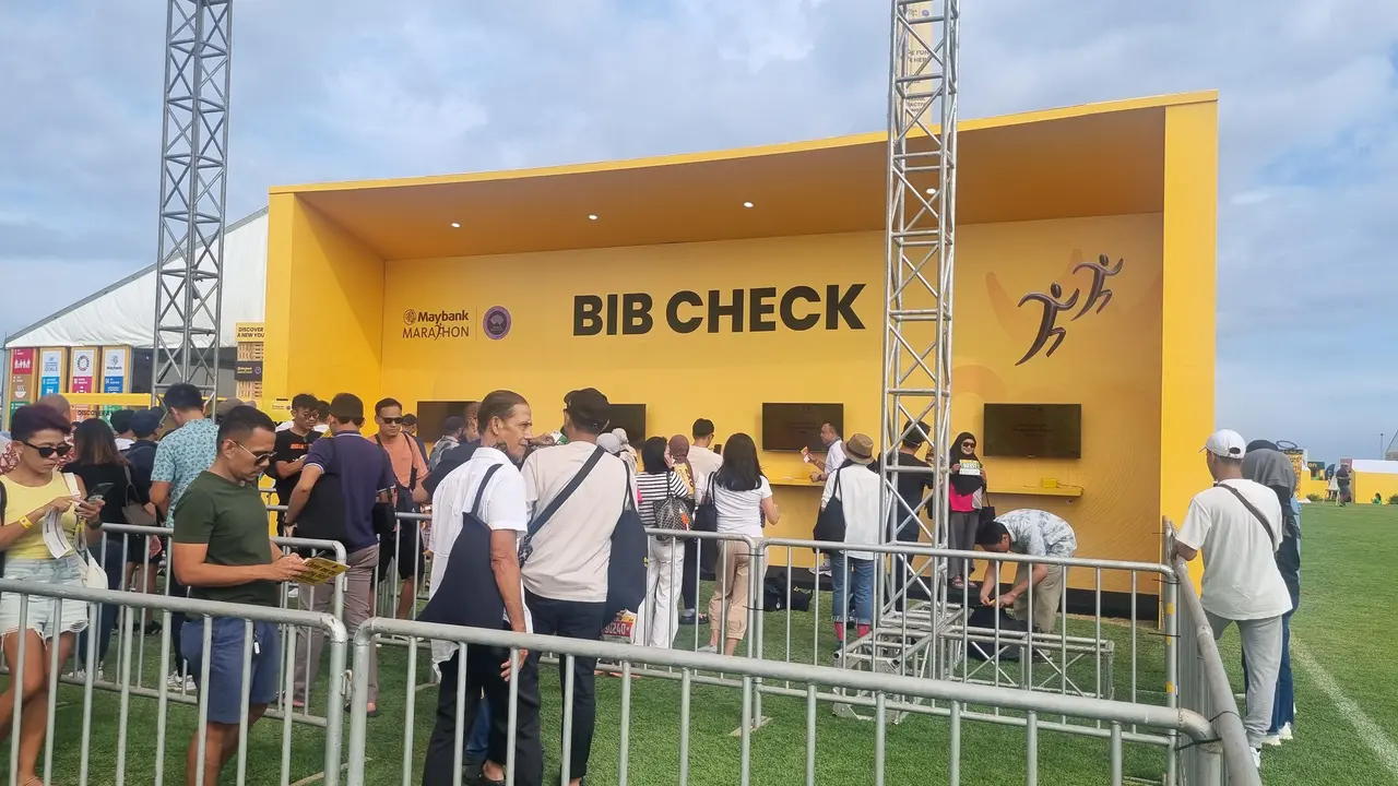 Mengintip Maybank Marathon 2024 Race Village di Bali United Training ...