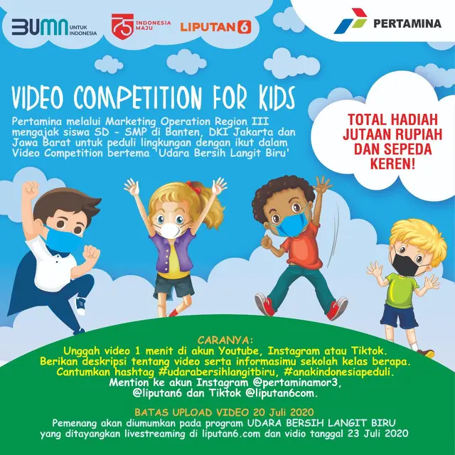 Ikuti Lomba Video Hari Anak dan Baca Syaratnya - Bisnis Liputan6.com