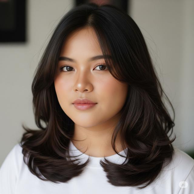 15 Rekomendasi Model Rambut Segi Panjang untuk Wajah Bulat, Tampil ...