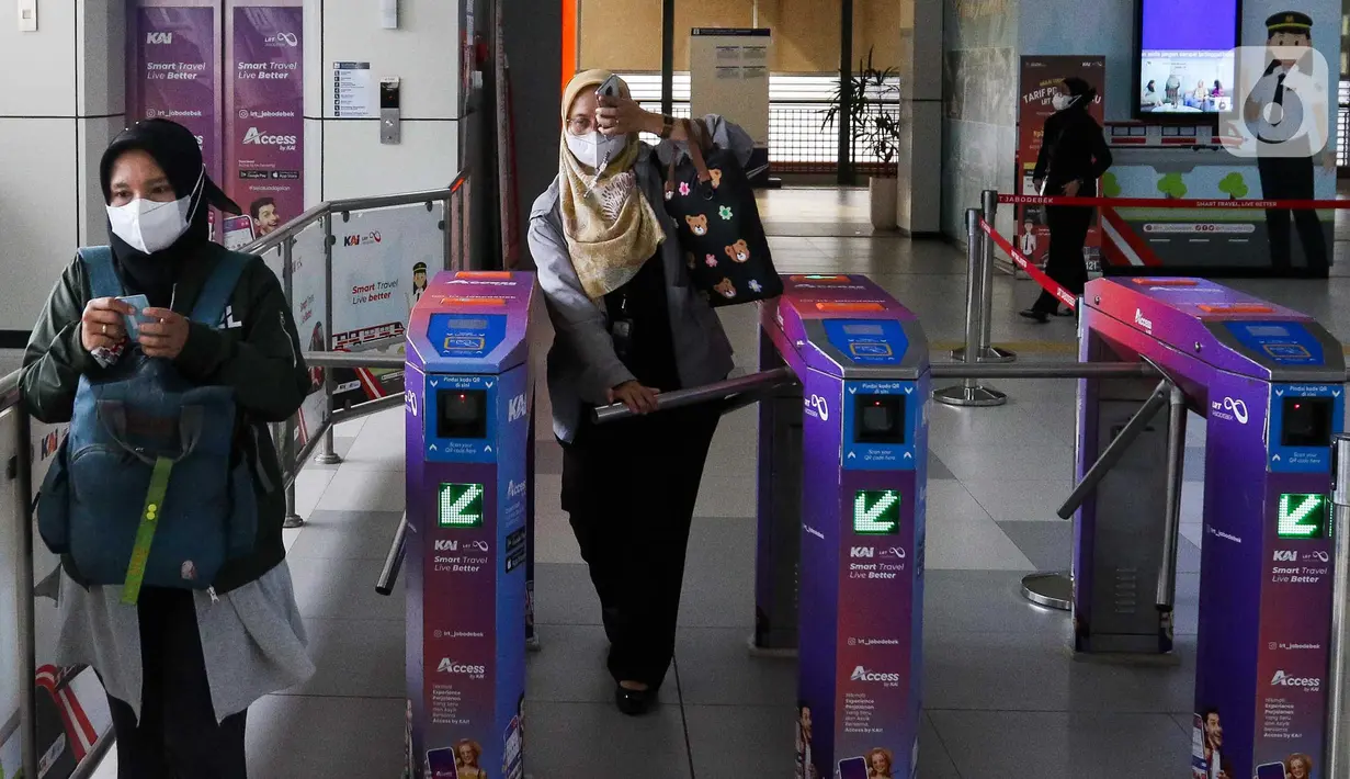 Sah! LRT Jabodebek Resmi Jadi Objek Vital Nasional - Foto Liputan6.com