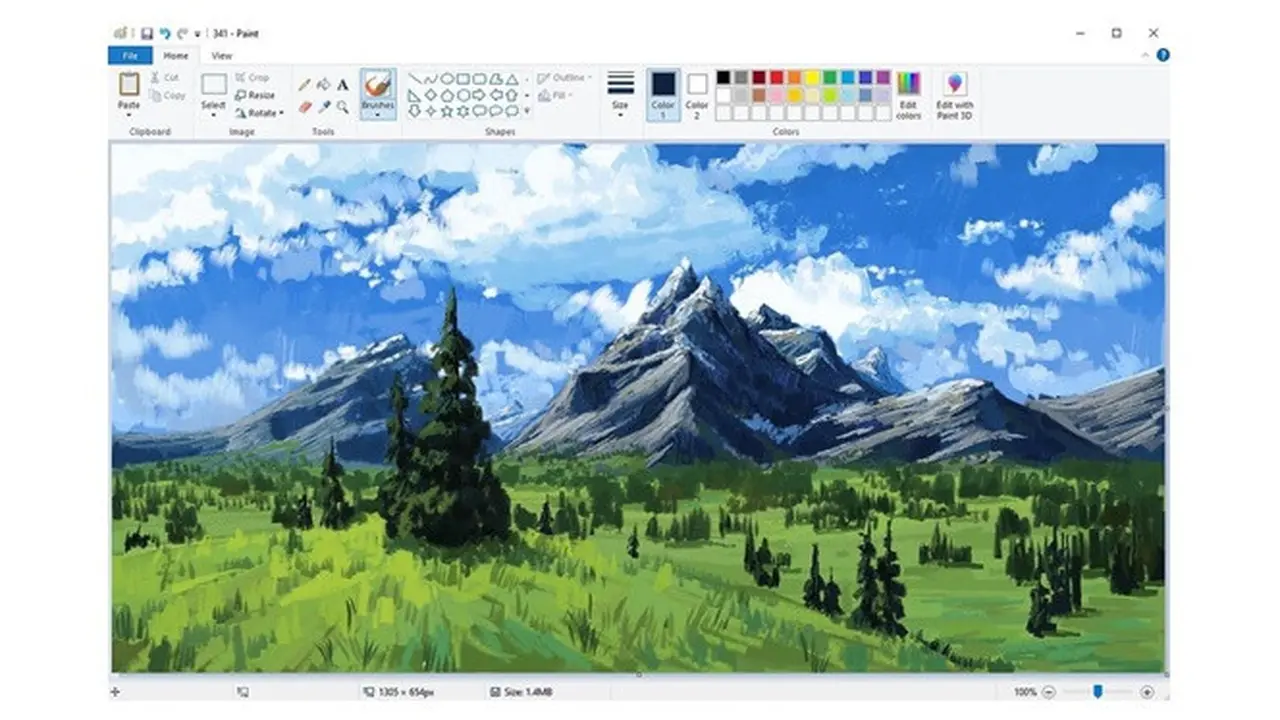 Pria Ini Buat Ilustrasi Hanya Pakai Microsoft Paint, 8 Hasilnya Keren ...