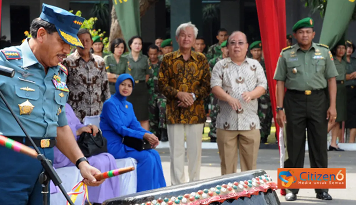 Peresmian Genderang Enam Belas Kodam Bukit Barisan - Foto Liputan6.com