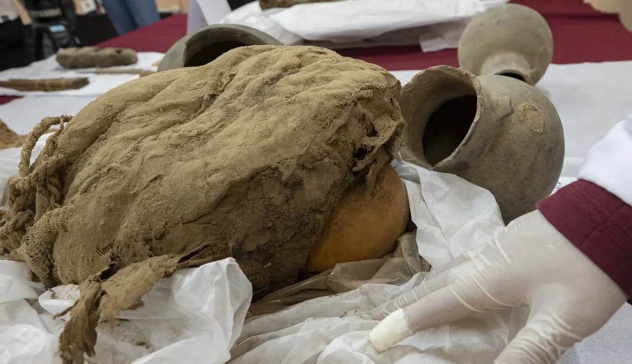 FOTO: Temuan Mumi dari Masa Pra Inca di Peru - Foto Liputan6.com