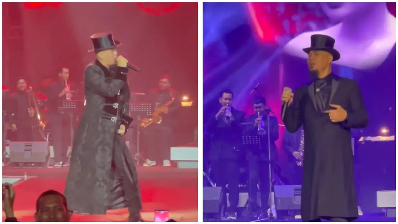 7 Potret Konser Ahmad Dhani 51 Tahun Kerajaan Cinta di Jakarta ...