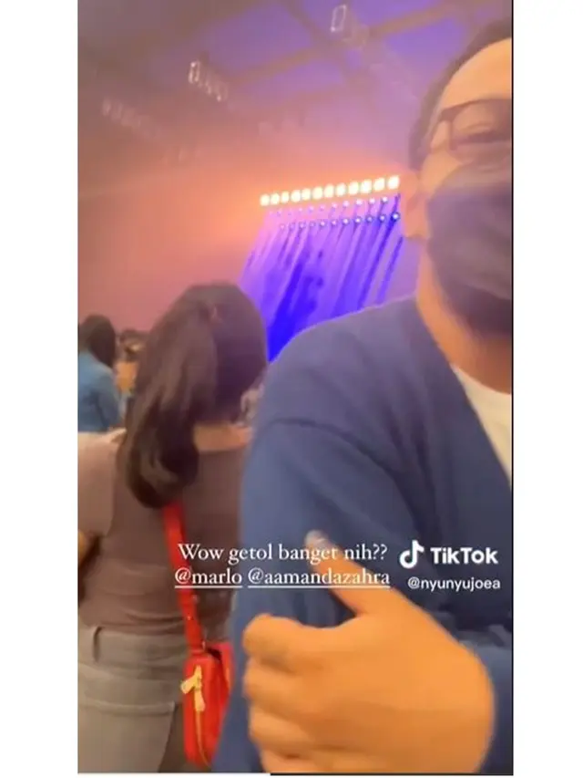 Resmi Cerai, Ini 5 Momen Amanda Zahra Terciduk Nonton Konser LANY Bareng Marlo - Hot Liputan6.com