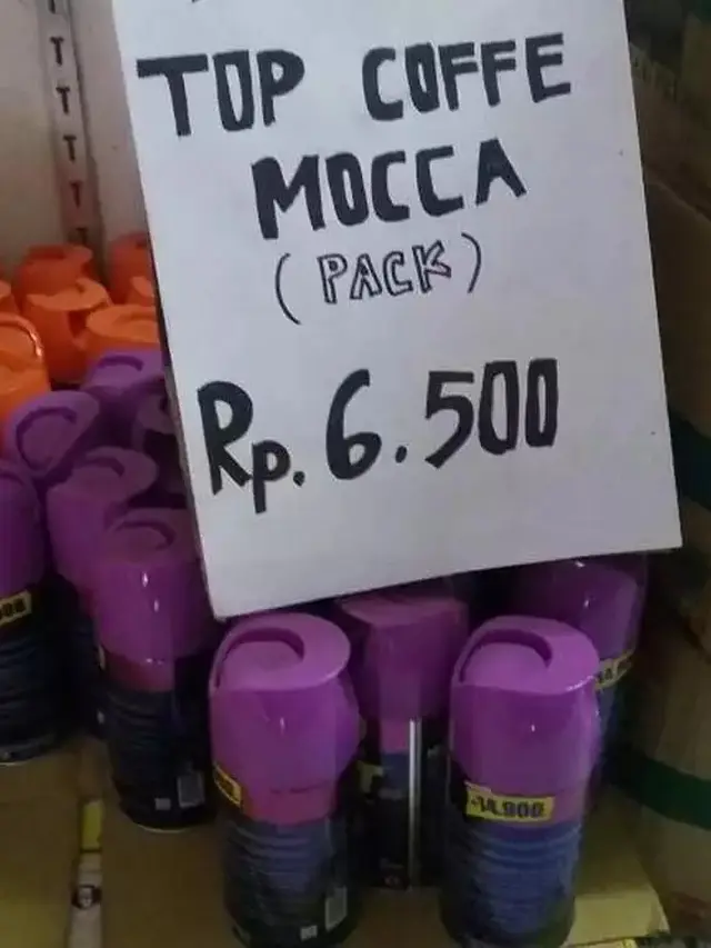 6 Tulisan Nyeleneh di Label Rak Barang Supermarket Ini Bikin Pembeli ...