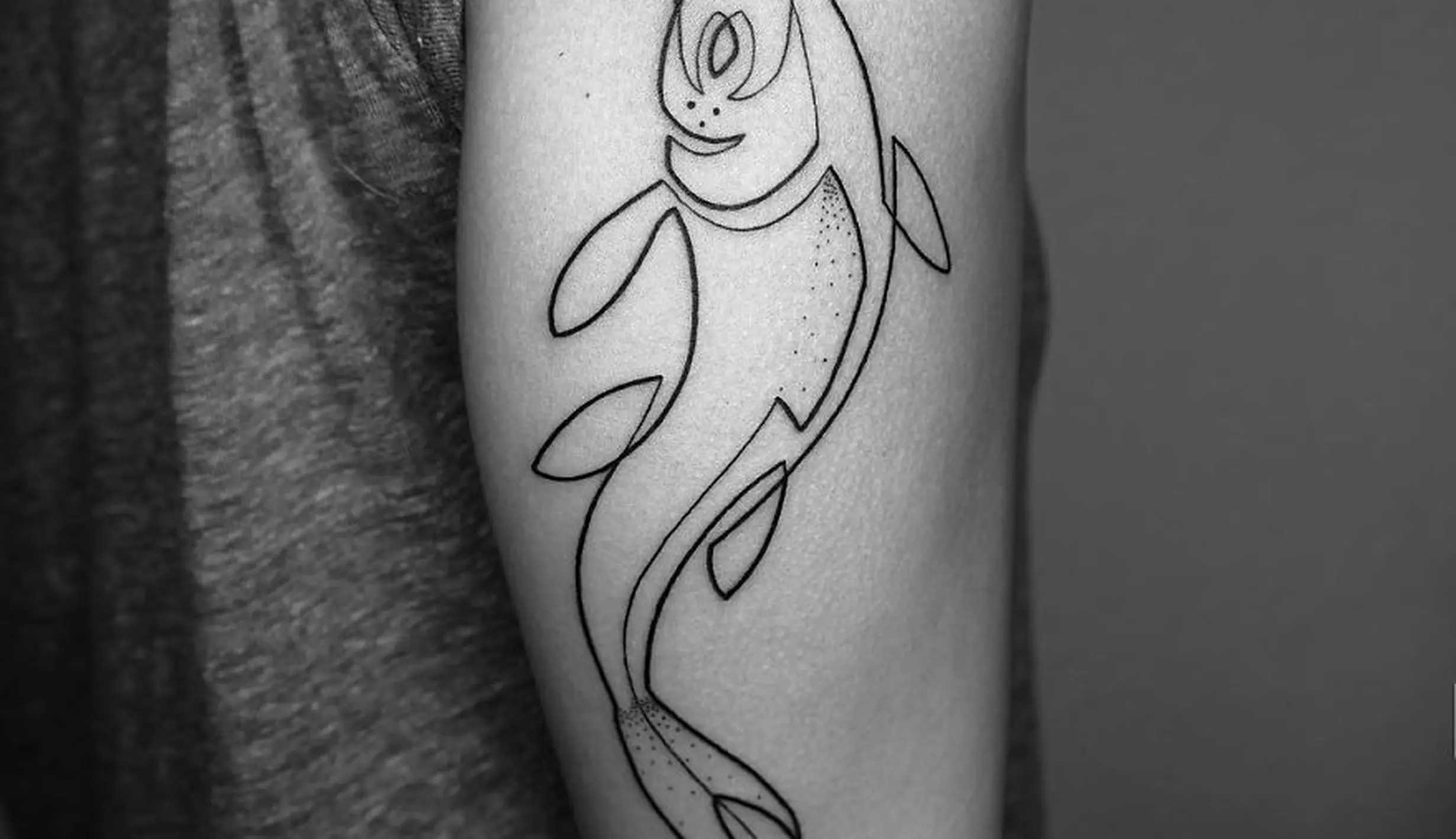 Tatoo Simpel Karya Mo Ganji yang Keren dan Kece Banget