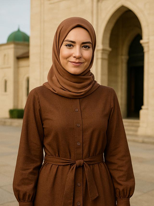 12 Warna Jilbab 2025 yang Cocok Dipadukan dengan Baju Coklat, Tak ...