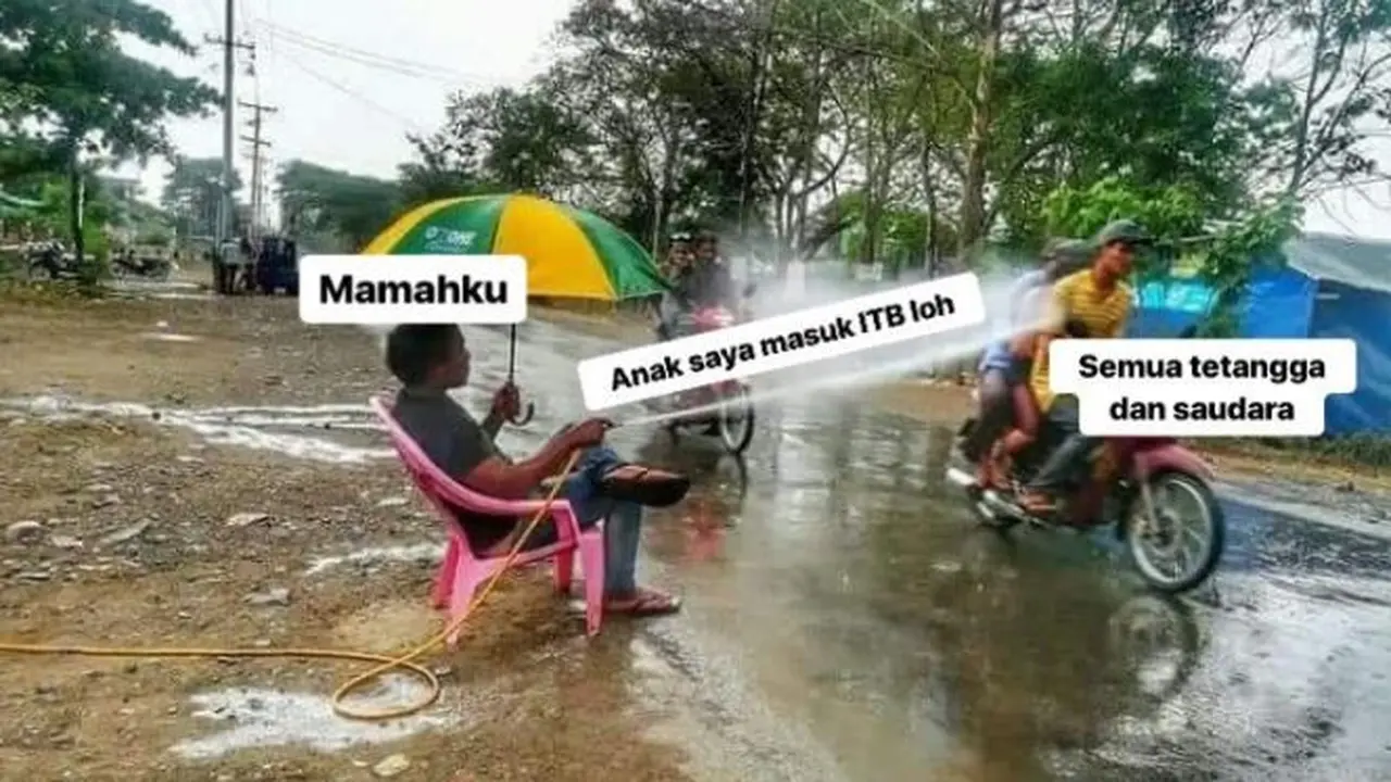 6 Guyonan Bapak-Bapak Ini Jadi Meme Lucu, Bikin Senyum - Hot Liputan6.com
