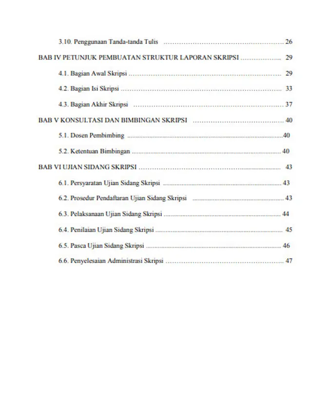 Contoh Daftar Isi dan Cara Membuatnya dengan Format yang Benar - Hot ...