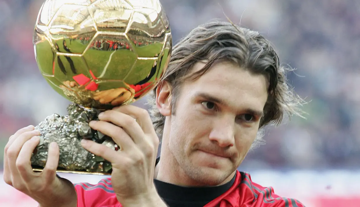 Foto Piala Eropa: Sepak Terjang Karier Andriy Shevchenko, Bersinar Bersama AC Milan Hingga Cetak ...