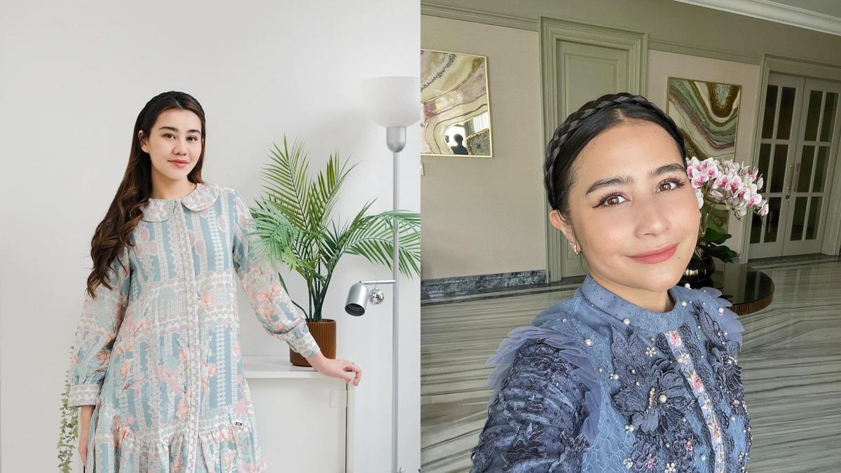 Inspirasi Model Busana Muslim Kekinian untuk Hari Raya, dari Aaliyah ...