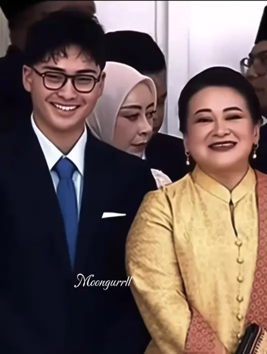 Potret Kyran Djiwandono ‘Cucu’ Prabowo di Pelantikan Presiden 2024 ...