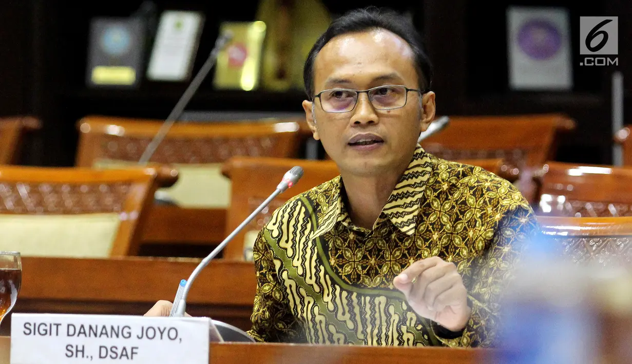 FOTO: Sigit Danang Joyo Jalani Uji Kelayakan dan Kepatutan Capim KPK ...