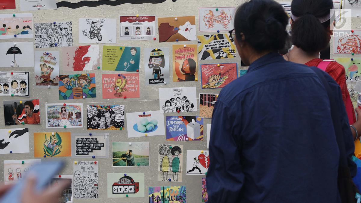 Poster Pemilu Kreatif adalah Media Kampanye, Simak Ciri-Ciri dan Fungsinya