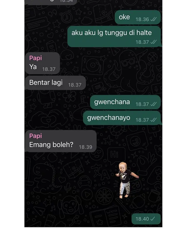 10 Chat Kocak Anak dengan Orang Tua Ini Bikin Senyum Tipis - Page 2 - Hot Liputan6.com