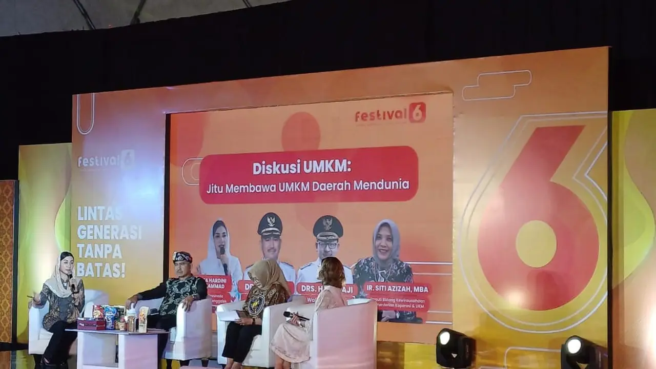 Festival 6 Menginspirasi Melalui Rangkaian Acara Talkshow, Penghargaan ...