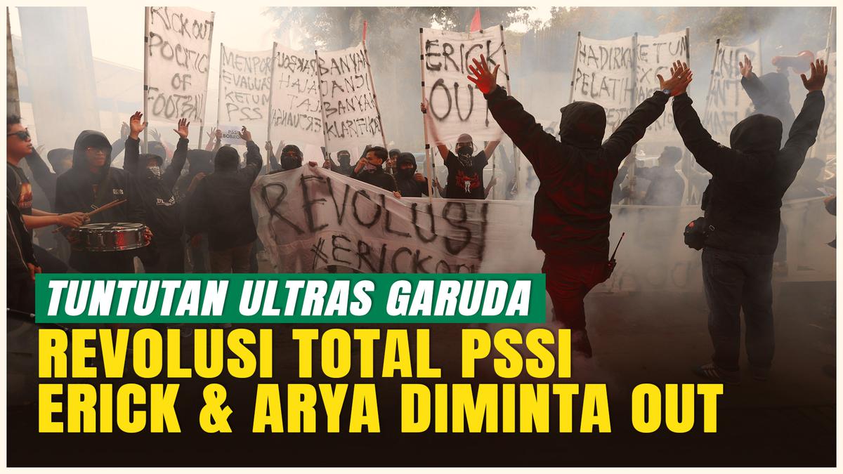 Ultras Garuda Geruduk Kantor PSSI, Buntut Kekecewaan Timnas Indonesia ...