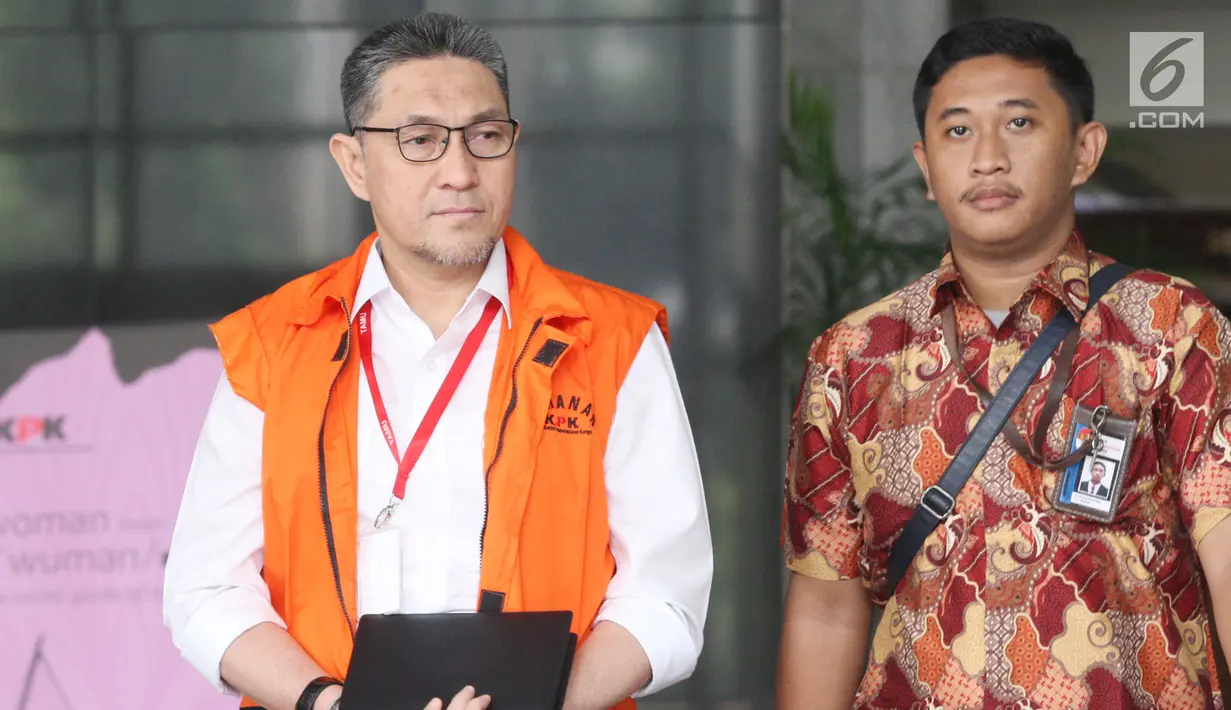 FOTO: Ekspresi Sukiman dan Soetikno Soedarjo Usai Diperiksa KPK - Foto ...