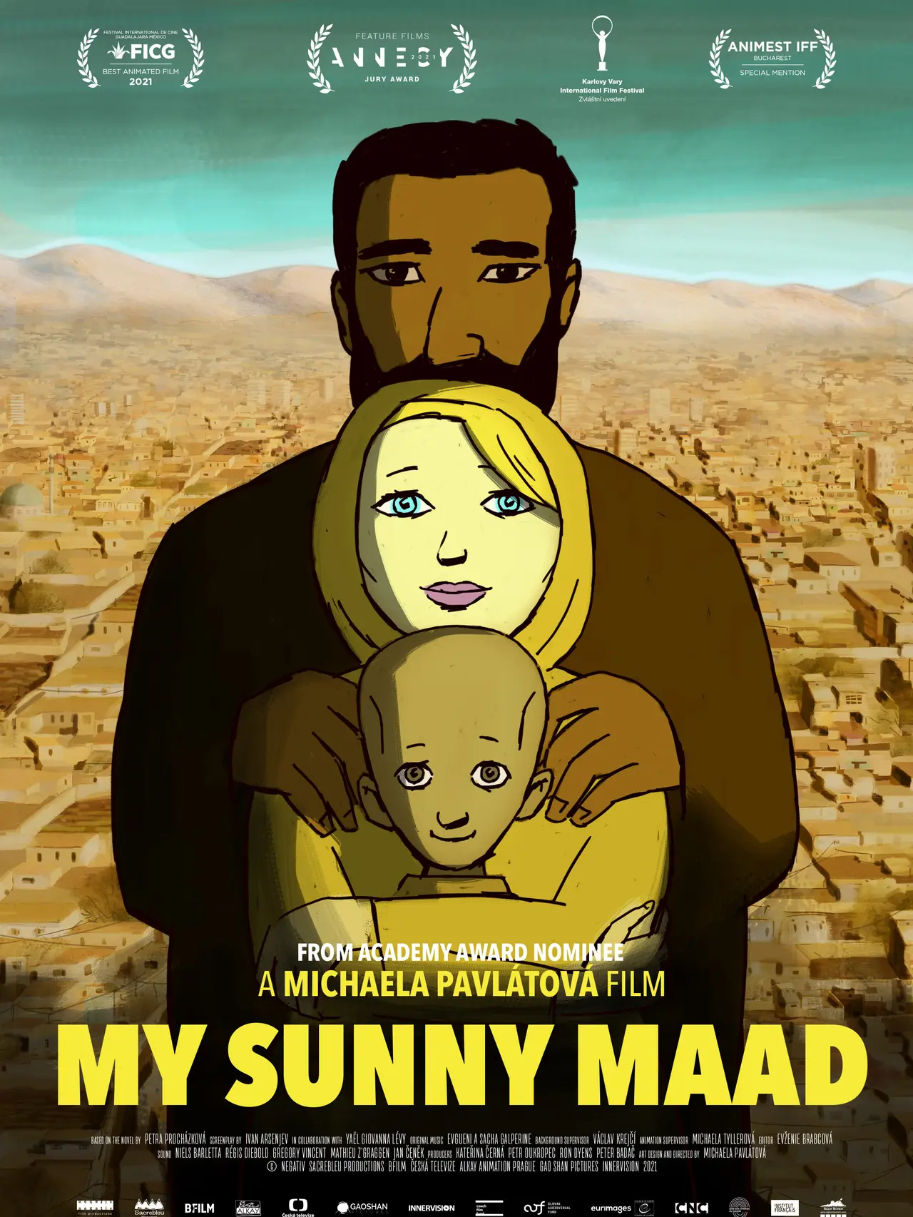 Di Balik Layar My Sunny Maad, Peraih Nominasi Film Animasi Terbaik ...