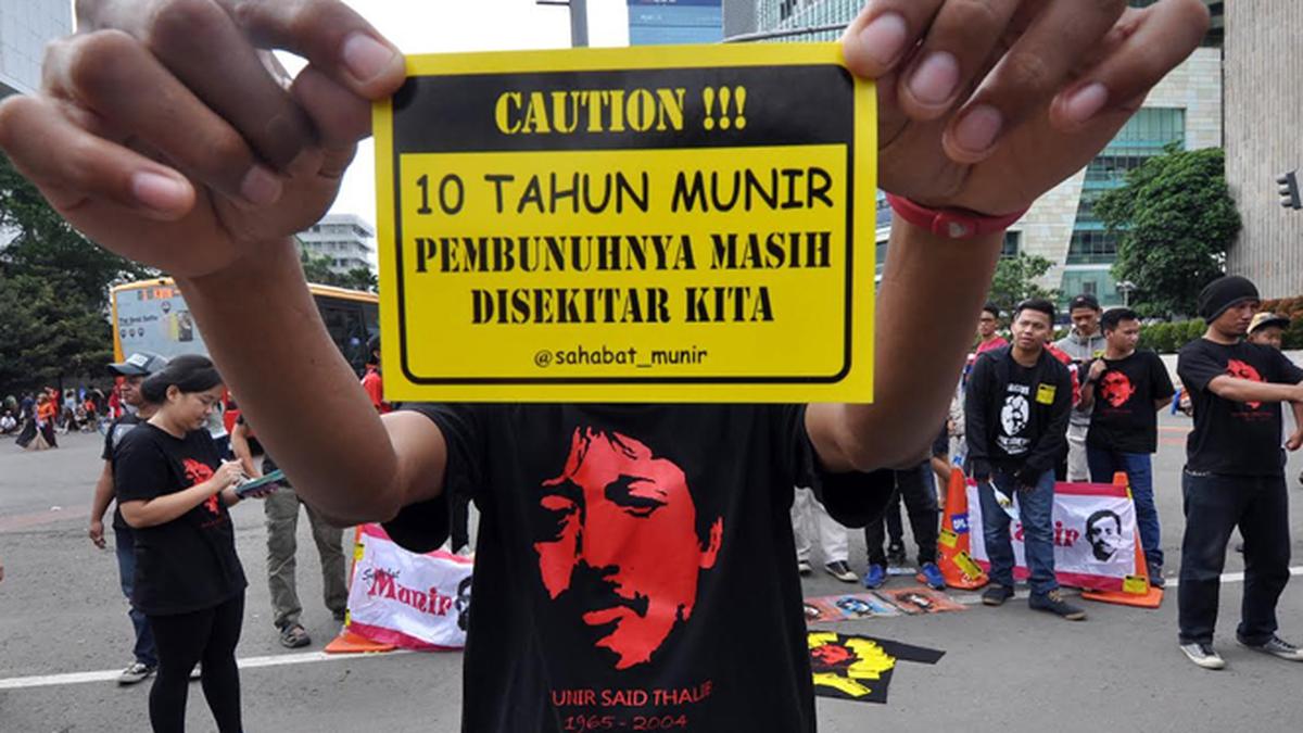 Human Rights Day: A Gentle Reminder of Munir and Widji Case - Global ...