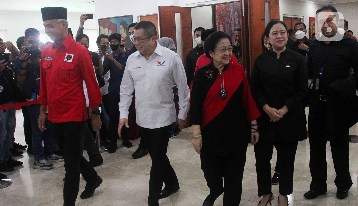 Dukung Ganjar Pranowo di Pilpres 2024, Perindo dan PDIP Resmi Jalin Kerja Sama Politik - Foto ...