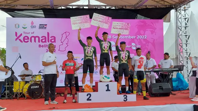 Diikuti Pembalap Mancanegara, Tour of Kemala Belitong 2022 Jadi Ajang ...