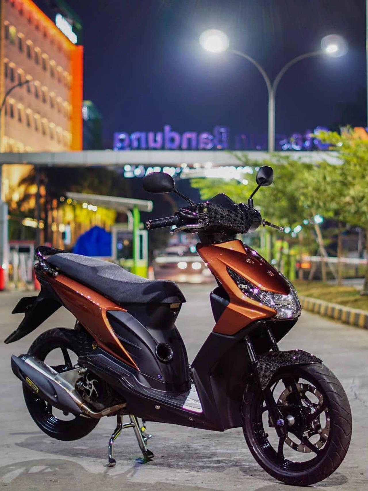 10 Potret Modifikasi Honda BeAT Karbu, Skutik Mungil yang Tetap Kece ...