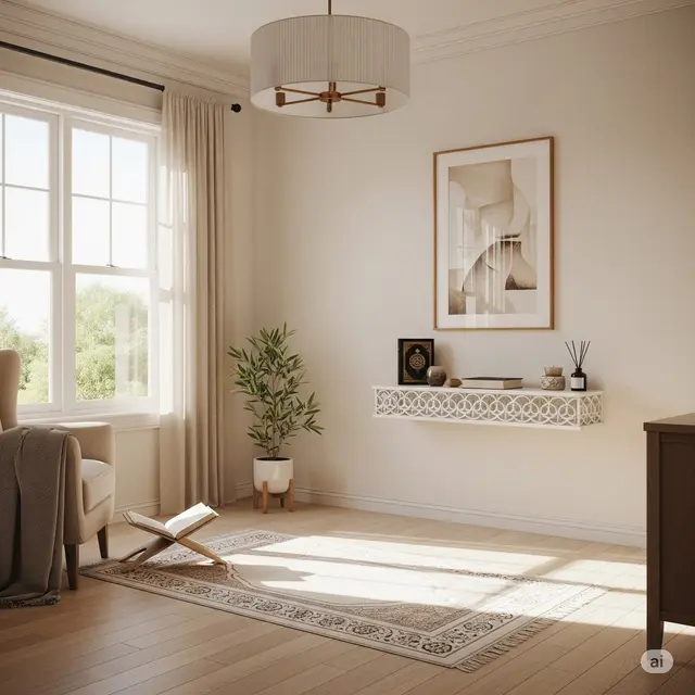 8 Rekomendasi Desain Mushola Mini di Rumah Islami yang Tenang dan ...