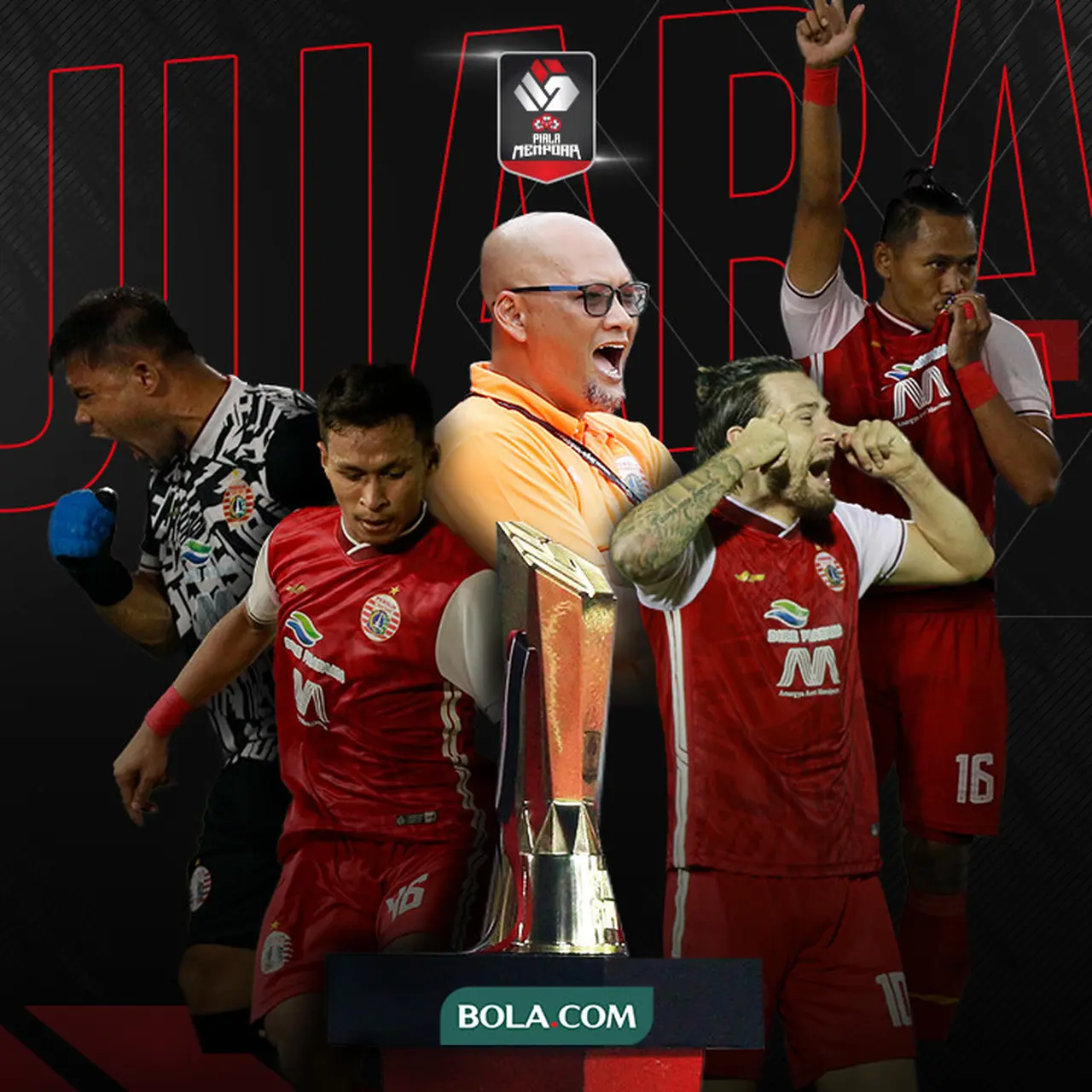 Kota Ini Juara! Persija Angkat Trofi Piala Menpora 2021 usai Menggerus ...