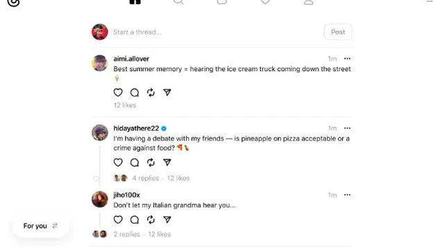 Meta Resmi Luncurkan Threads Versi Web, Begini Tampilannya - Tekno ...