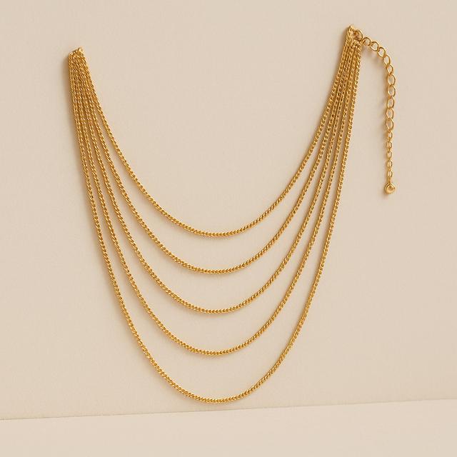 8 Model Kalung Rantai Emas Panjang, Tampil Mewah dan Elegan untuk ...